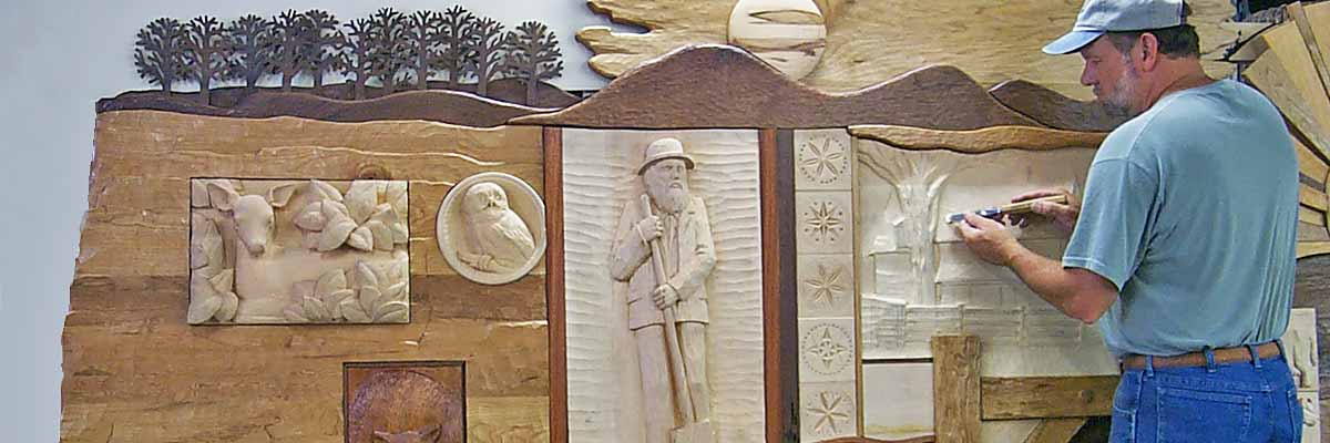 Large Murals created for corporate offices.